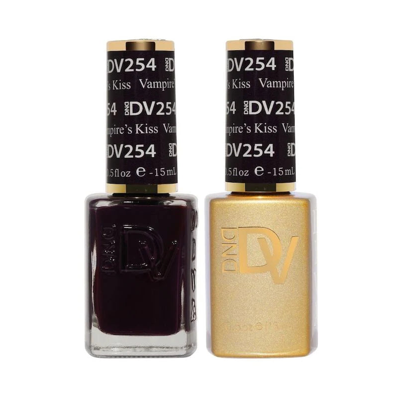 #254 - DND Diva Gel UV/LED Soak Off Gel polish - Vampire's Kiss ...