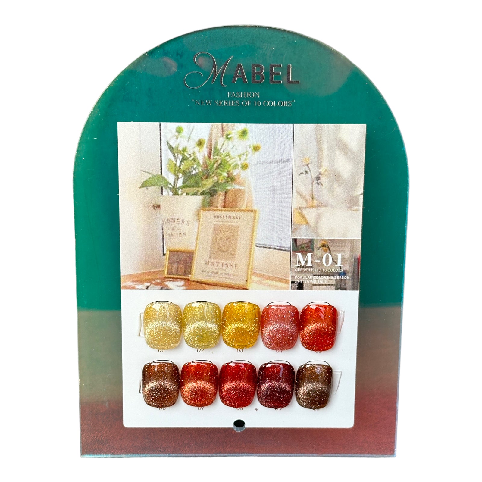 Mabel Cat Eye Gel 10 Colors - M01 – Sunshine Nail Supply