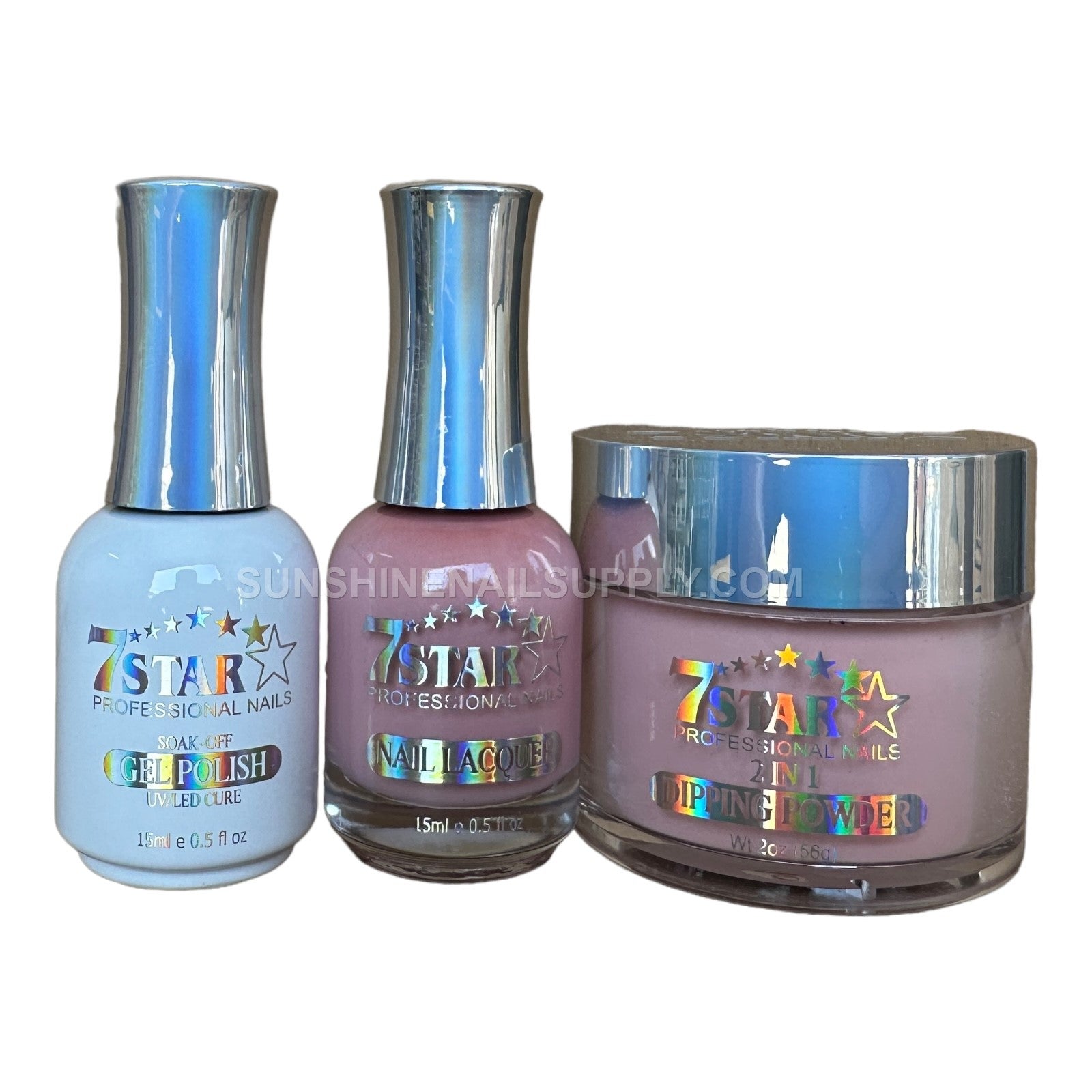 #112 - 7 Star UV/LED Soak Off Gel Polish 3 in 1 – Sunshine Nail Supply