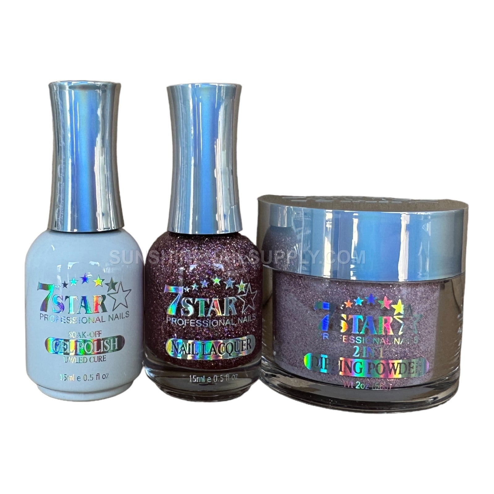 #190 - 7 Star UV/LED Soak Off Gel Polish 3 in 1 – Sunshine Nail Supply