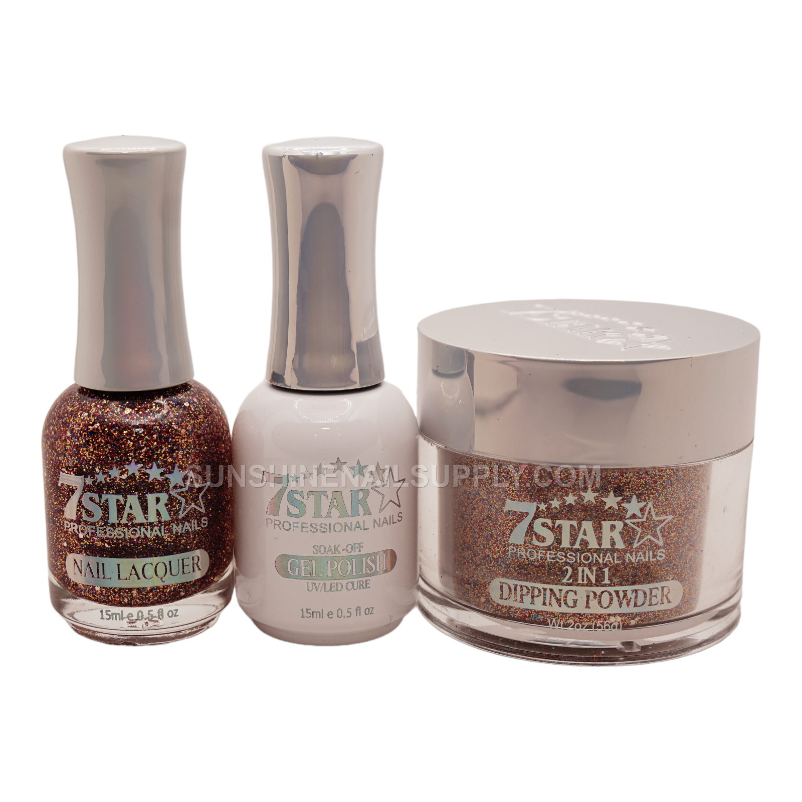 #439 - 7 Star UV/LED Soak Off Gel Polish 3 in 1 – Sunshine Nail Supply